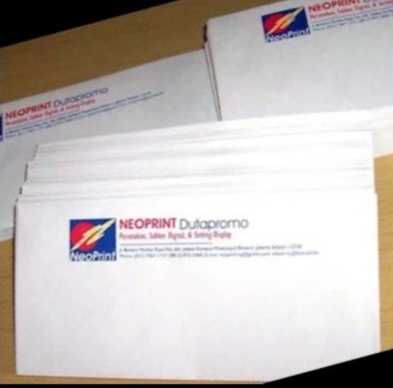 AMPLOP PUTIH DINAS CUSTOM/PRINT