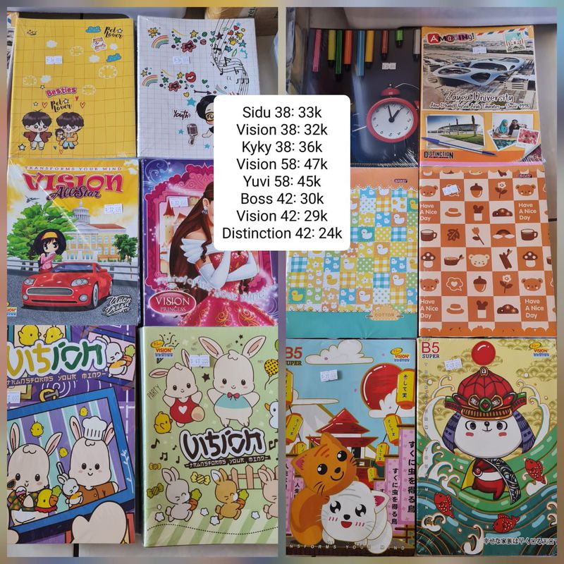 Buku Tulis Vision 58