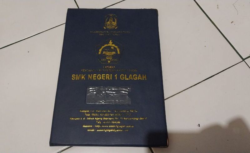 Sampul Raport SMK dan SMA