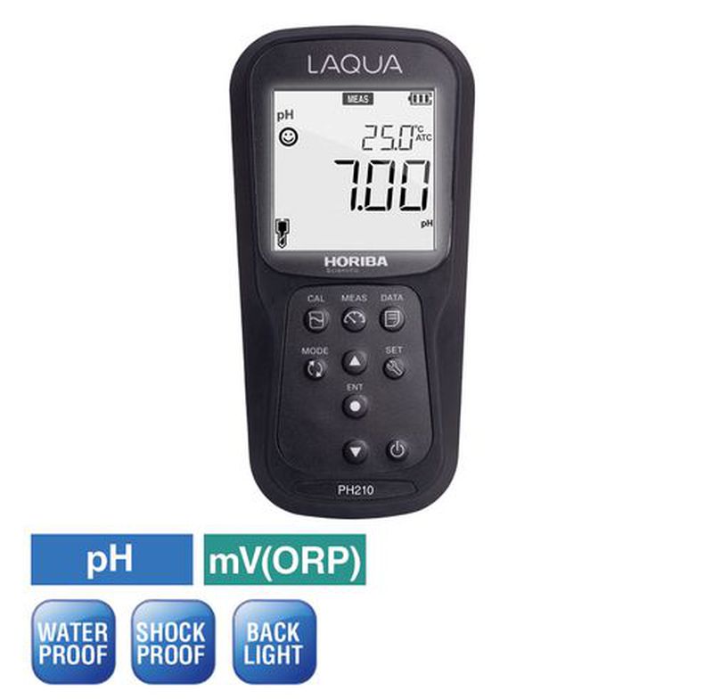 Horiba 200 Series Handheld Type Meter Only (included carry case) - PH210M