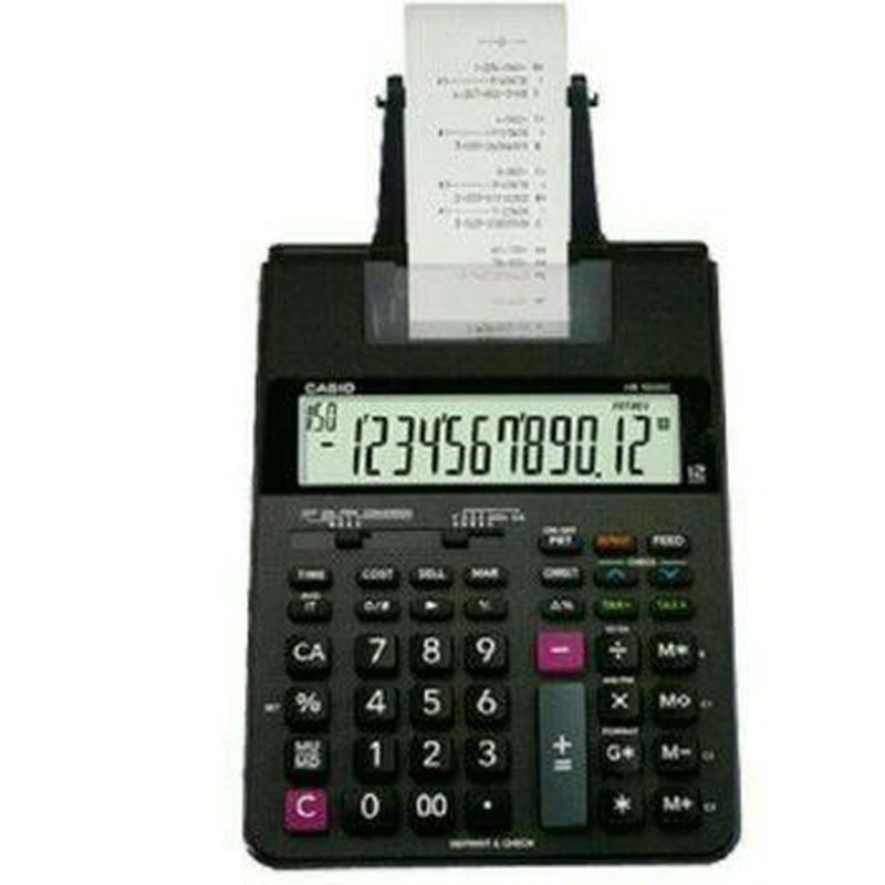 KALKULATOR 12 DIGIT PRINT AC CASIO