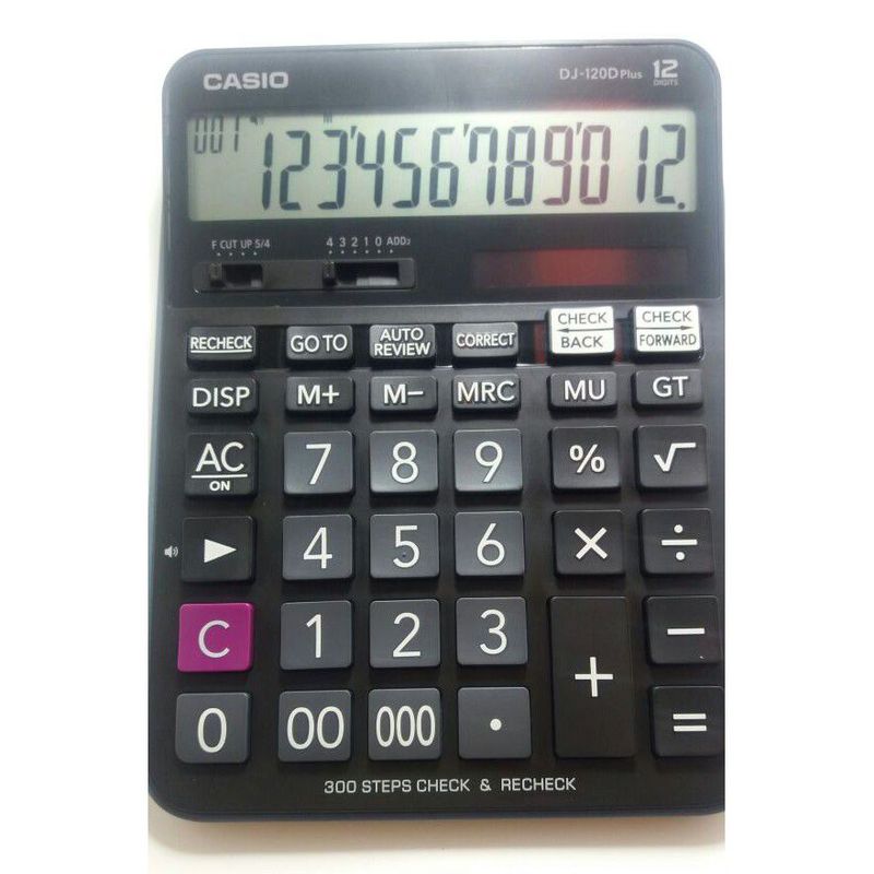 KALKULATOR 12 DIGIT CASIO