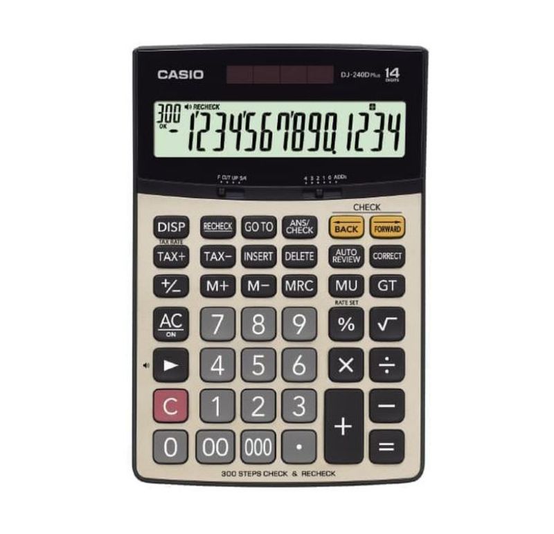 KALKULATOR 14 DIGIT CASIO