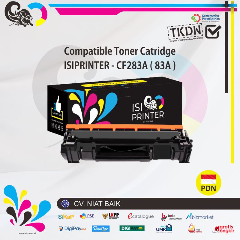 ISIPRINTER CF283A / TONER CARTRIDGE COMPATIBLE 83A