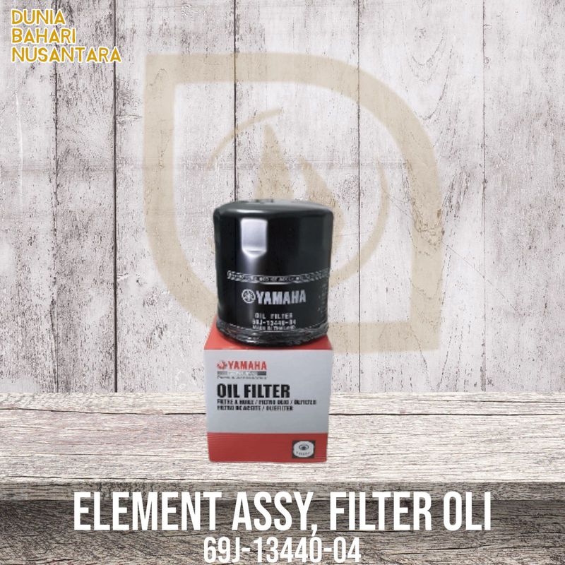 Element Assy, Filter Oli Mesin Tempel Yamaha
