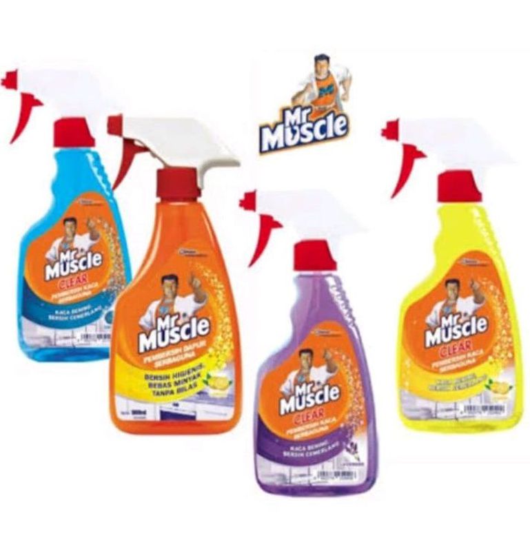 Mr. Muscle Pembersih kaca 500 ML Spray