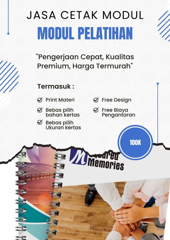 Cetak Modul Pelatihan