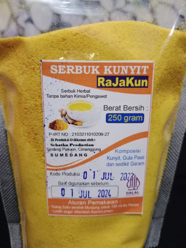 Serbuk Kunyit 250 gr
