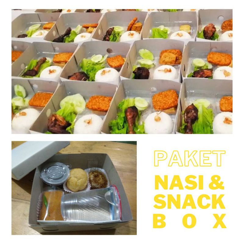 PAKET NASI & SNACK BOX