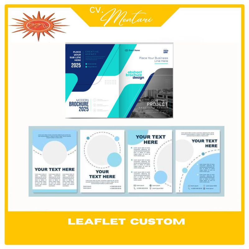 CETAK LEAFLET