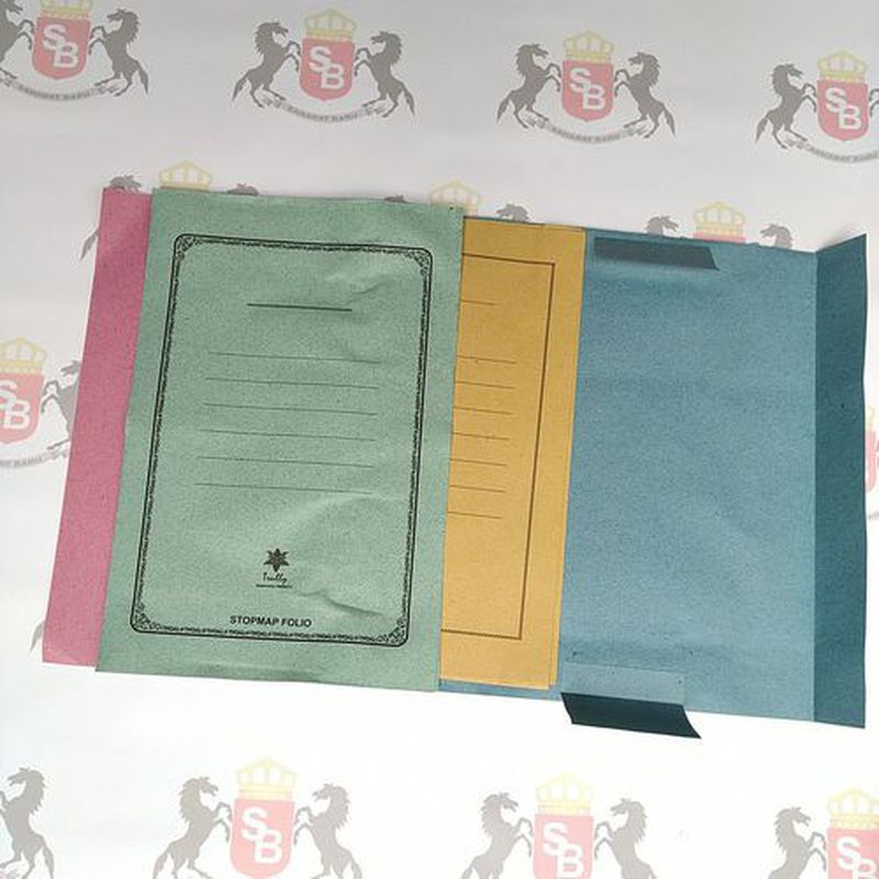 STOPMAP KERTAS FOLIO - Merah