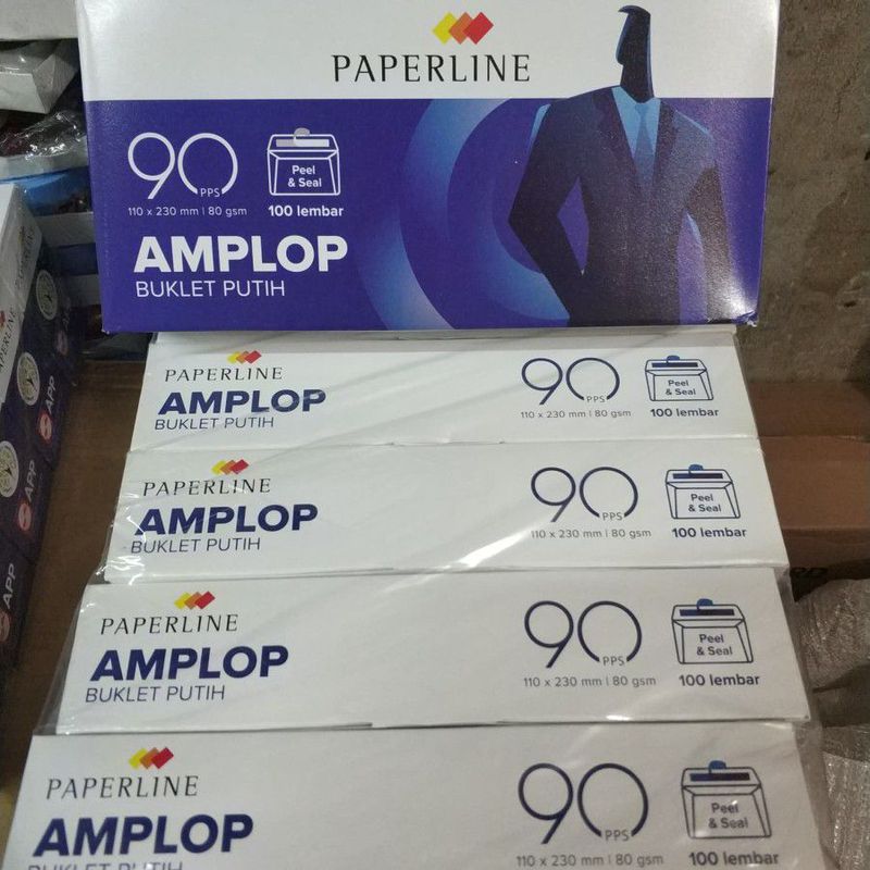AMPLOP PUTIH PAPERLINE - Pps 104 9,5x15