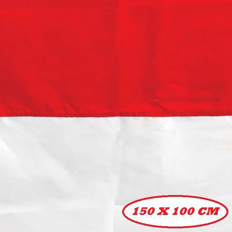 Bendera Merah Putih Indonesia 100 x 150 Cm