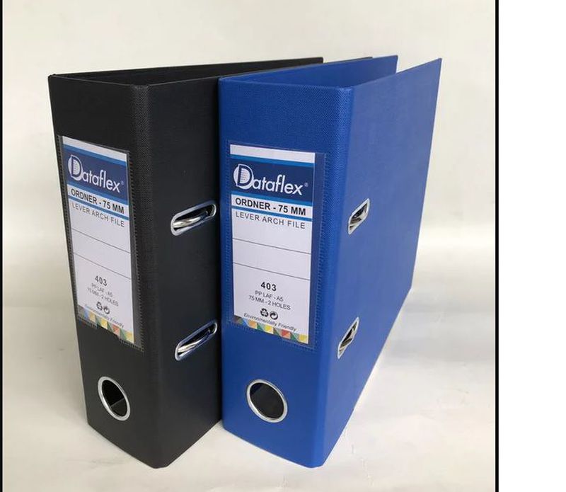 Ordner PVC Dataflex 2 Pcs Ukuran A5 PVC Colour 75mm - Ordner Map A5 2 ...
