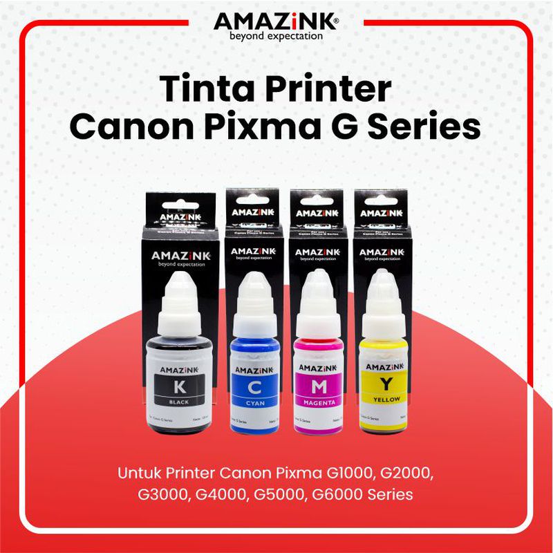 AMAZiNK TINTA PRINTER CANON G SERIES - MAGENTA