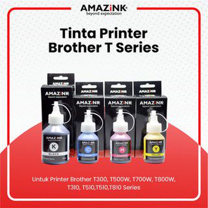 AMAZiNK TINTA PRINTER BROTHER T SERIES - YELLOW