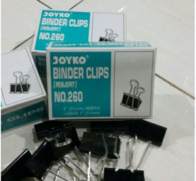 BINDER CLIP NO 260