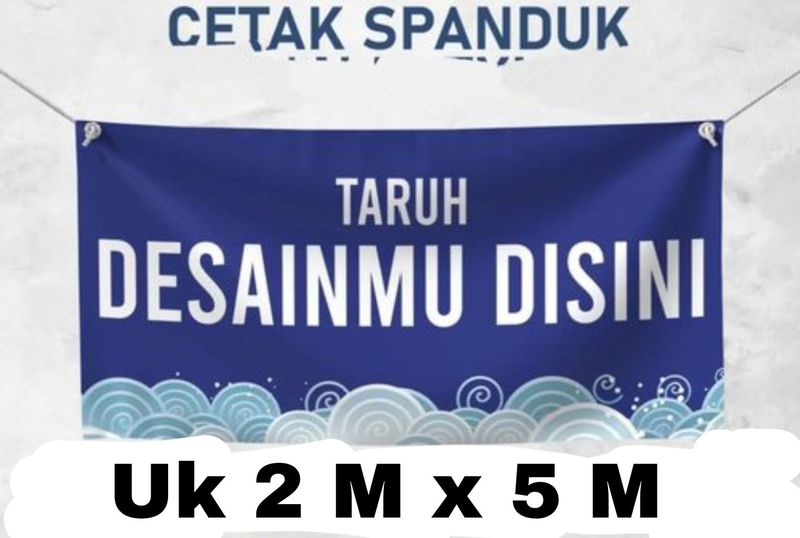 CETAK SPANDUK 1 M X 10 M