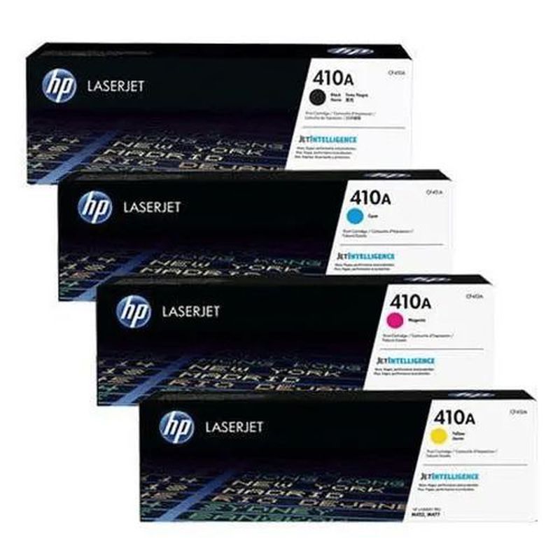 Toner Printer Laser Jet HP 410A CMYK - Biru