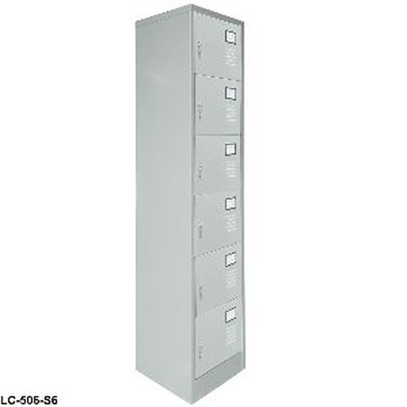ATLANTIC LC-506-S6 LOCKER BESI 6 PINTU (TKDN)