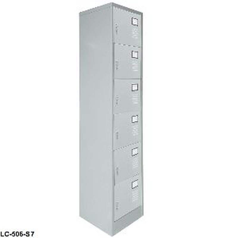 ATLANTIC LC-506-S7 LOCKER BESI 6 PINTU (TKDN)