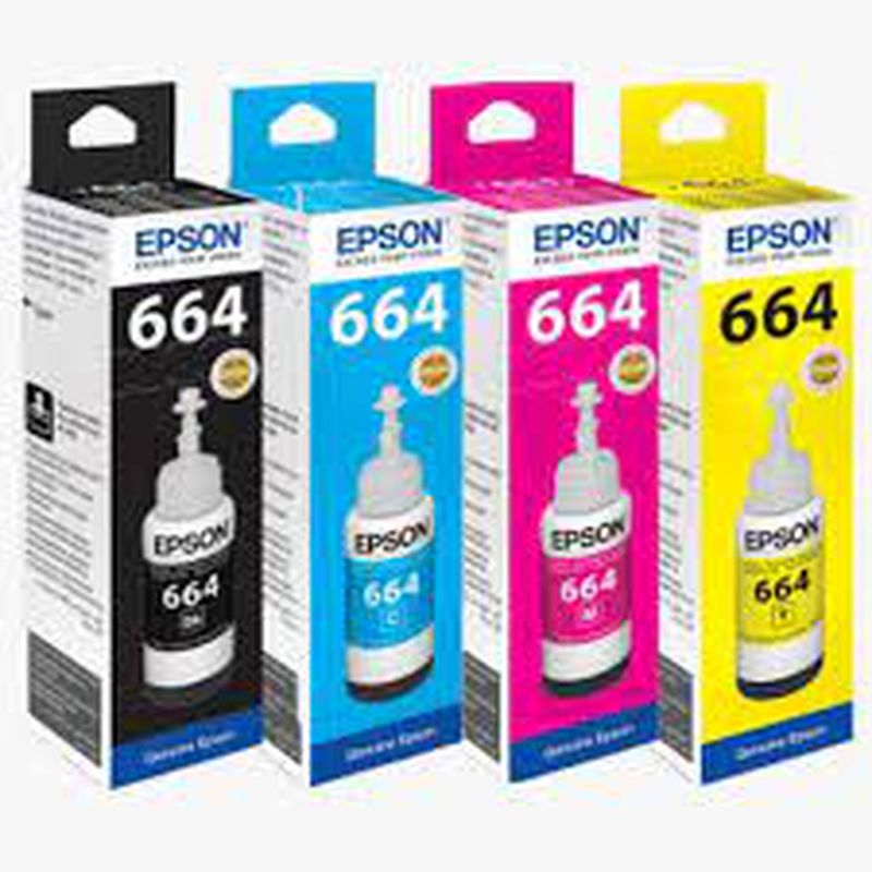 Tinta Epson 664 Original Ink Cartridge - Yellow