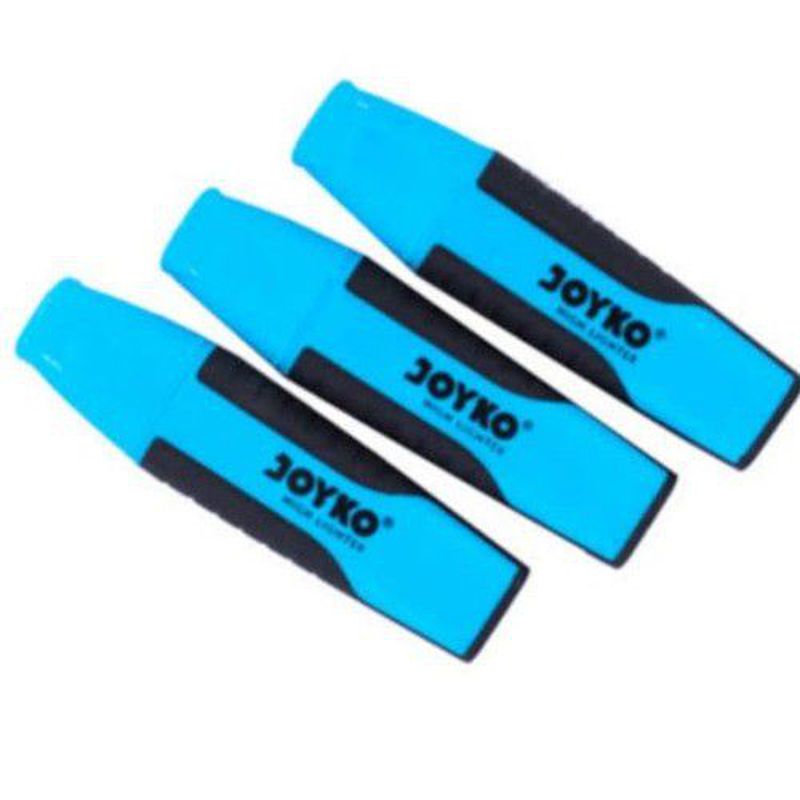 Stabilo Joyko warna highlighter - Biru