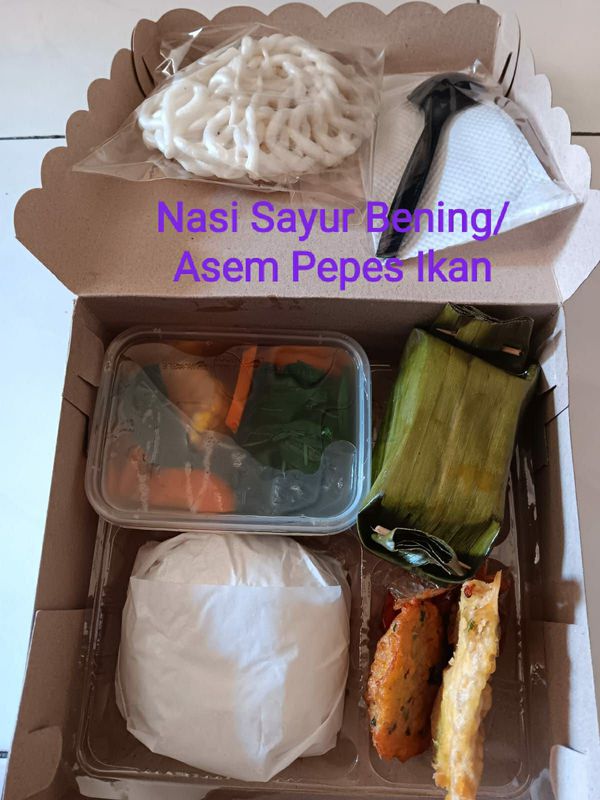 NASI SAYUR BENING / ASEM
