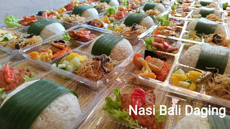 NASI RAMES BALI DAGING