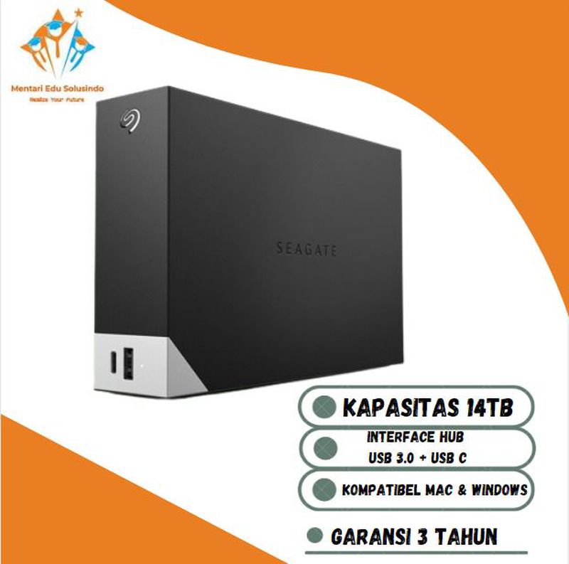Hardisk Eksternal Seagate One Touch Desktop Hub 14TB USB3.0