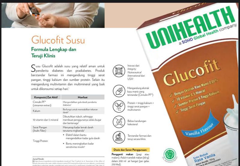 Glucofit Susu