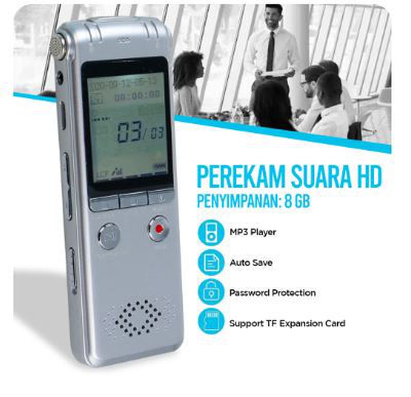 Perekam Suara HD Microphone 8GB - N131