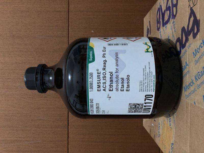 Ethanol Absolute for Analysis 2,5 Liter