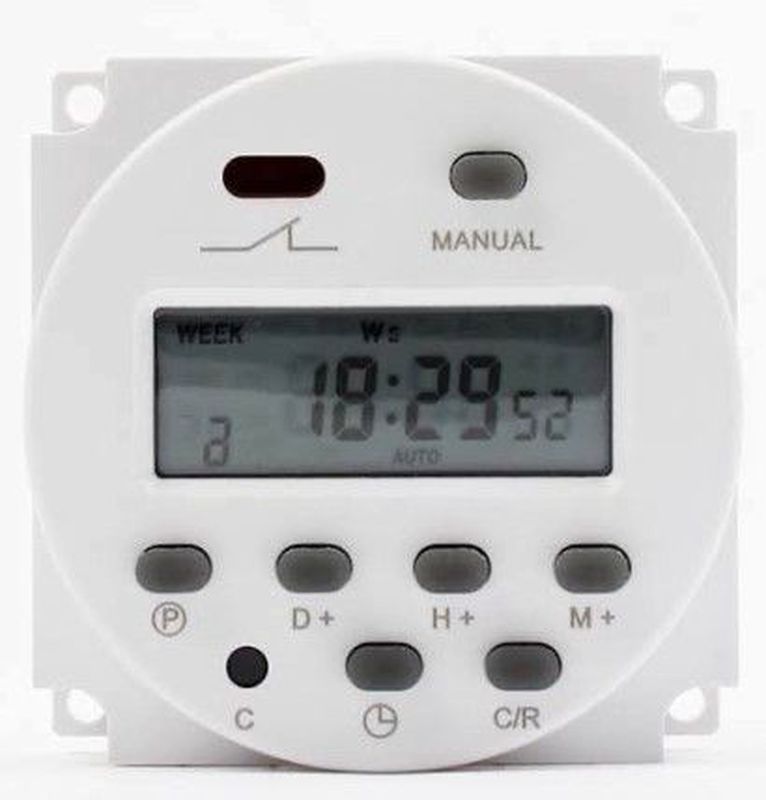 Switch Timer Auto On Off 12V