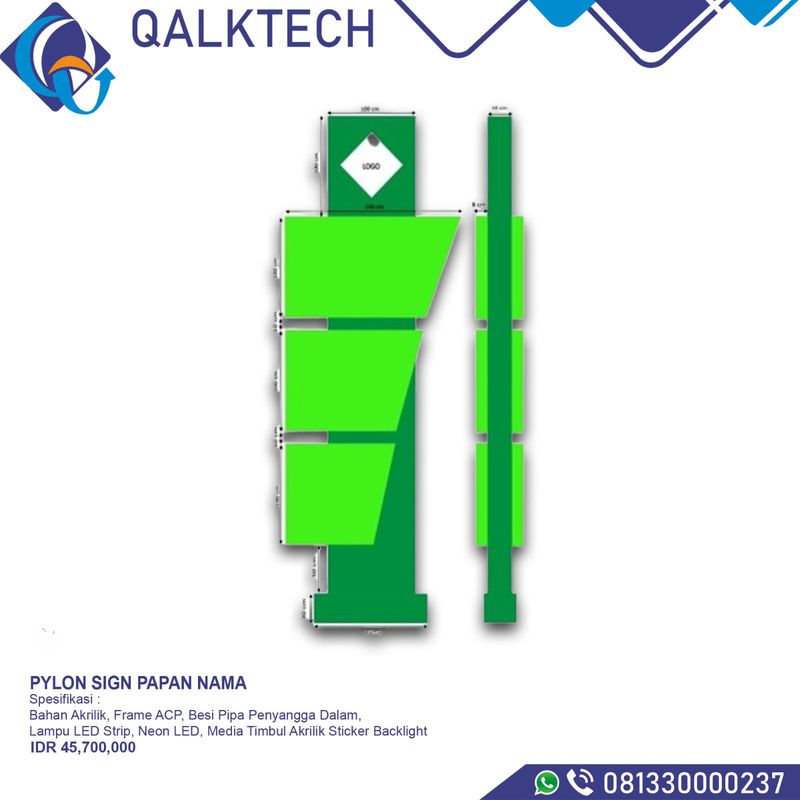 PYLON SIGN PAPAN NAMA