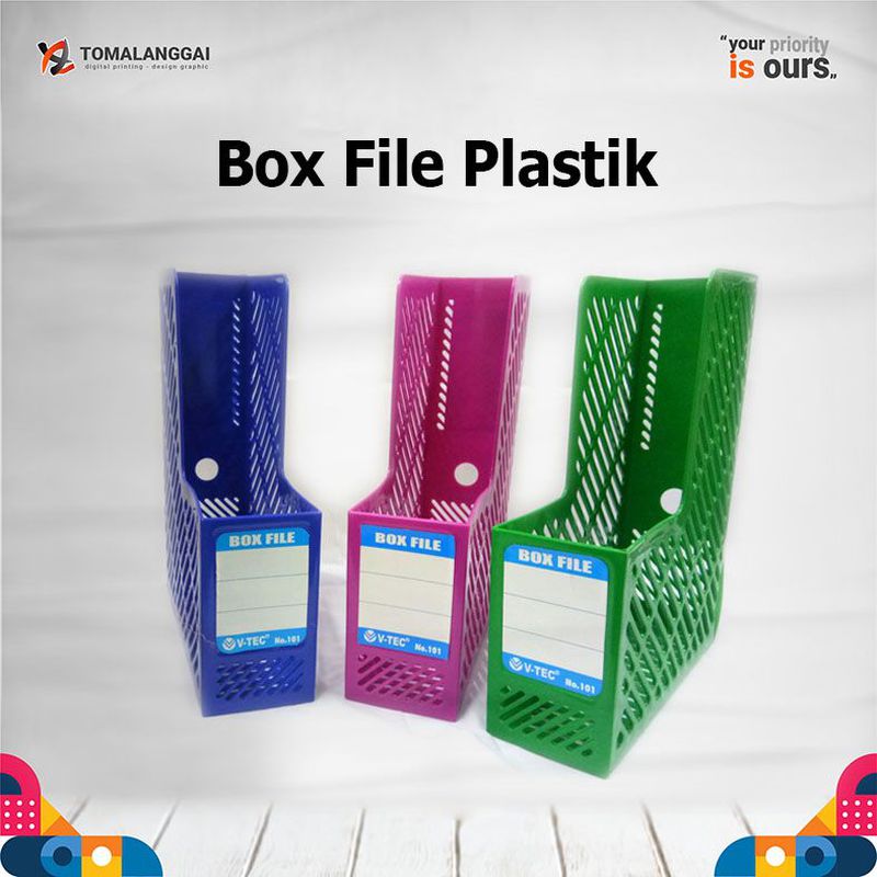File Box Plastik V-TEC