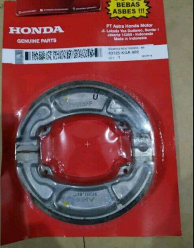 Kampas Rem Depan Mega Pro