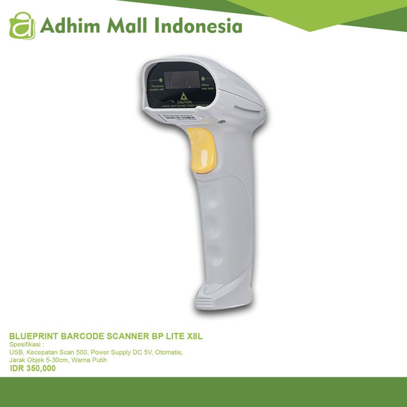 BLUEPRINT BARCODE SCANNER BP LITE X8L