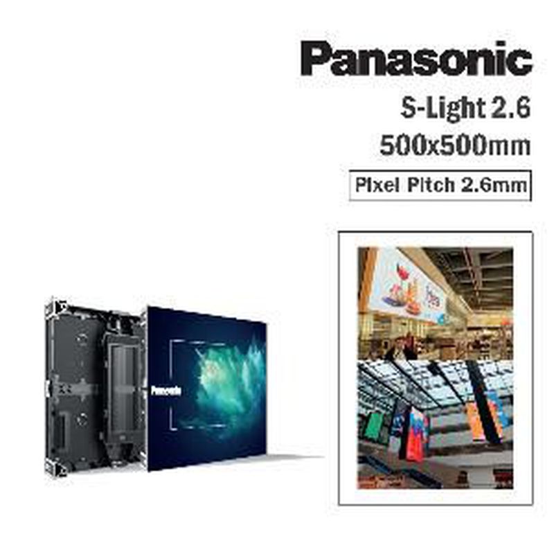 PANASONIC S-LIGHT LED DISPLAY DIGITAL SIGNAGE P2.6 INDOOR (TKDN)