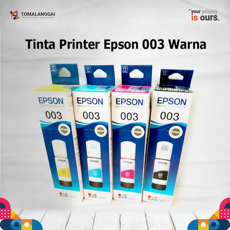 Tinta Printer Epson 003 Warna - Merah