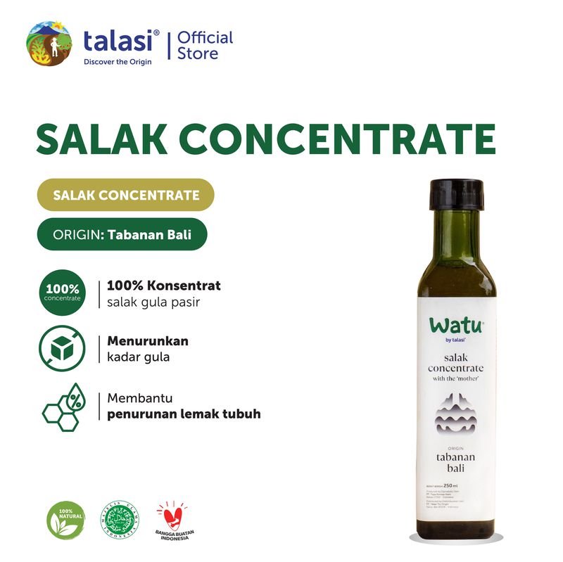 Watu Salak Concentrate Vinegar - Cuka Salak Origin Tabanan, Bali 250ml