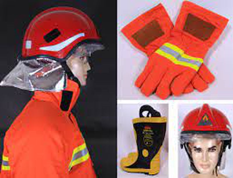 PAKET BAJU PEMADAM KEBAKARAN LENGKAP / PAKET FIRE SUIT BERKUALITAS - 1 ...