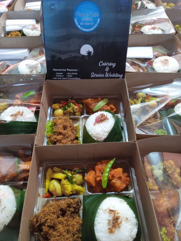 Nasi Box + Snack Paket Komplit