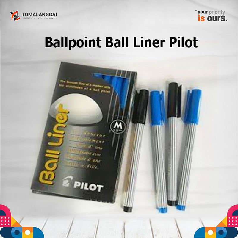 Ballpoint Ball Liner Pilot - Biru