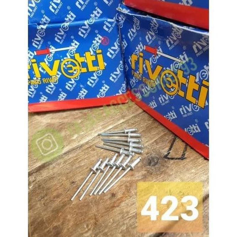 Paku Rivet Ukuran 423 - 3.2 mm x 7mm