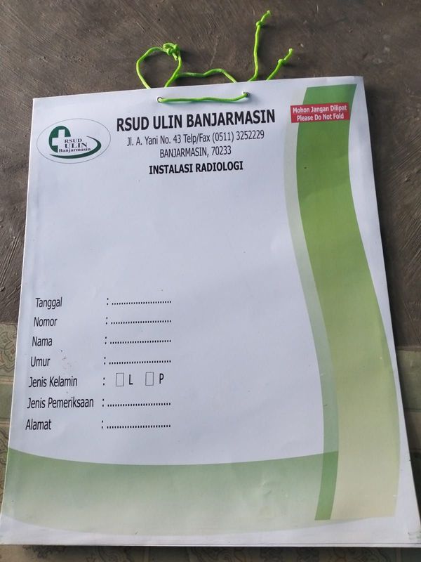 CT - Scan Map Radiologi Per Lembar