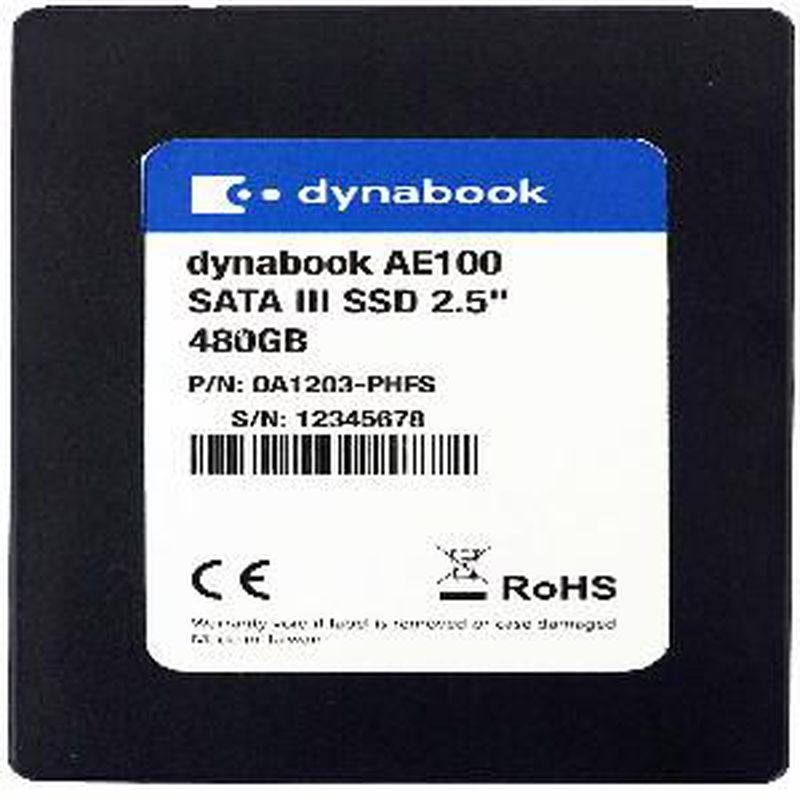 Dynabook AE100 SATA III 2.5 inch SSD 480GB