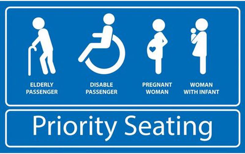 STICKER TEMPAT DUDUK PRIORITAS