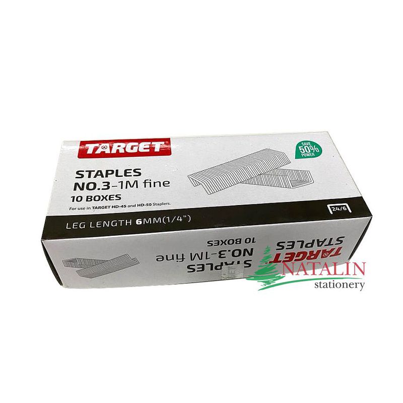 Isi Staples Target No. 3