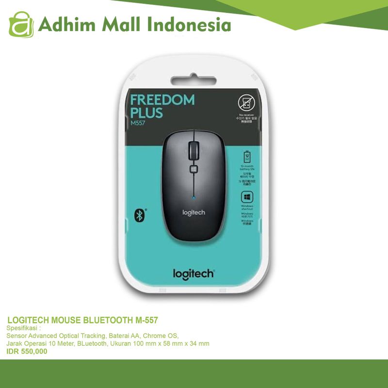 LOGITECH MOUSE BLUETOOTH M-557